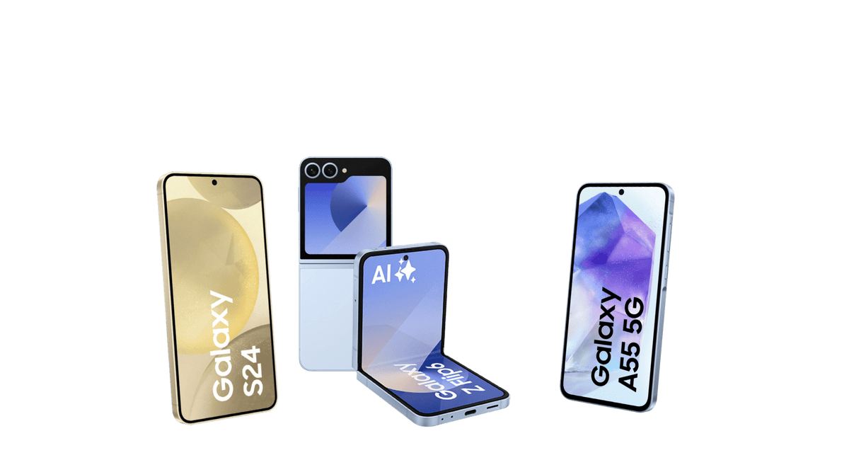 Samsung Handys mit Vertrag | Günstige Angebote bei 1&1